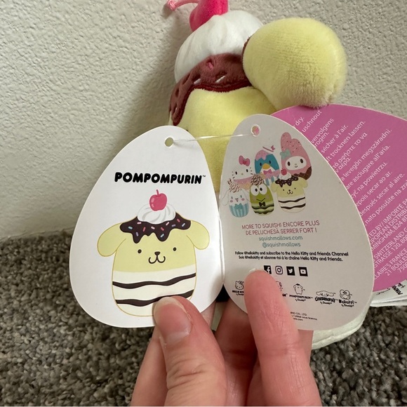 Squishmallows | Toys | Pompompurin Squishmallow Sanrio Nwt | Poshmark